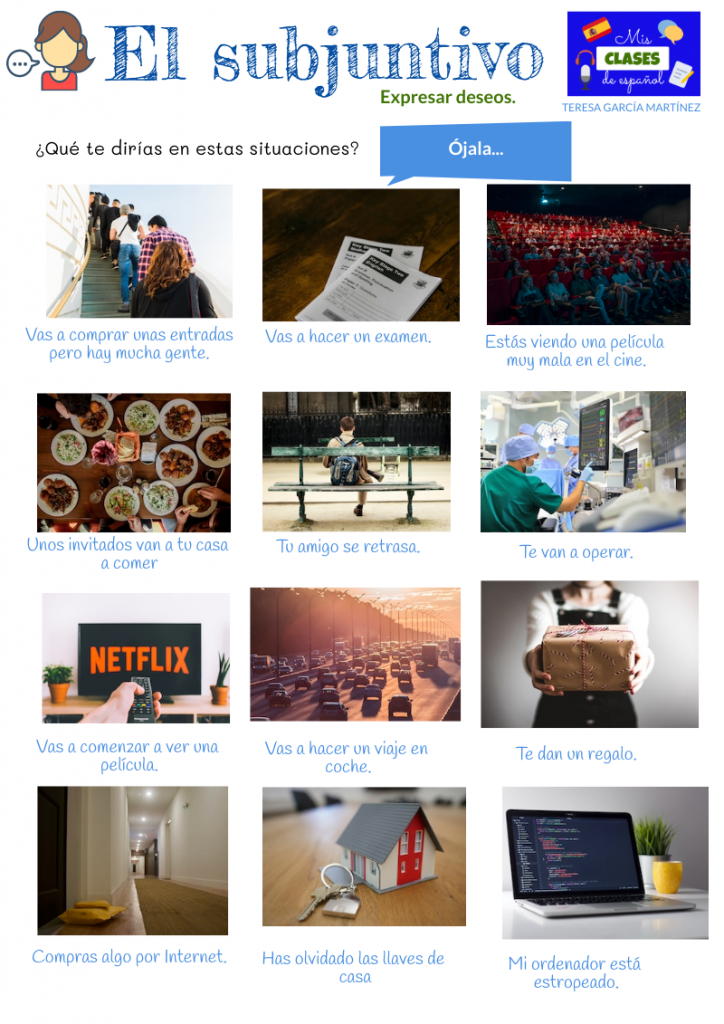 Cuadernillo del Presente de Subjuntivo - Mis clases de español